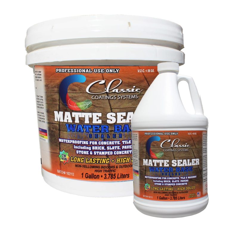 MATTE SEALER – Classic Coating Systems