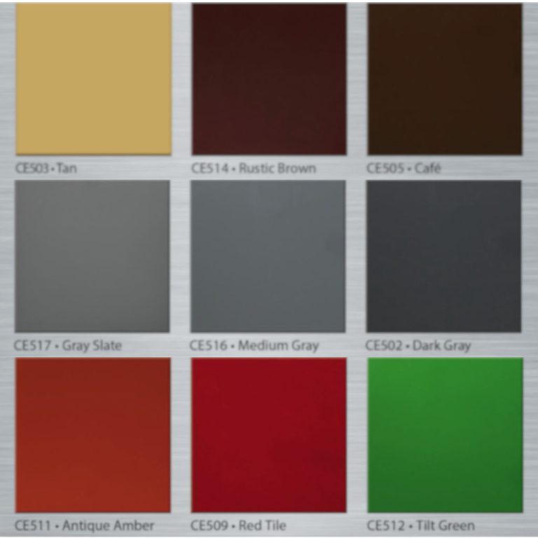 Color Charts – Classic Coatings Systems